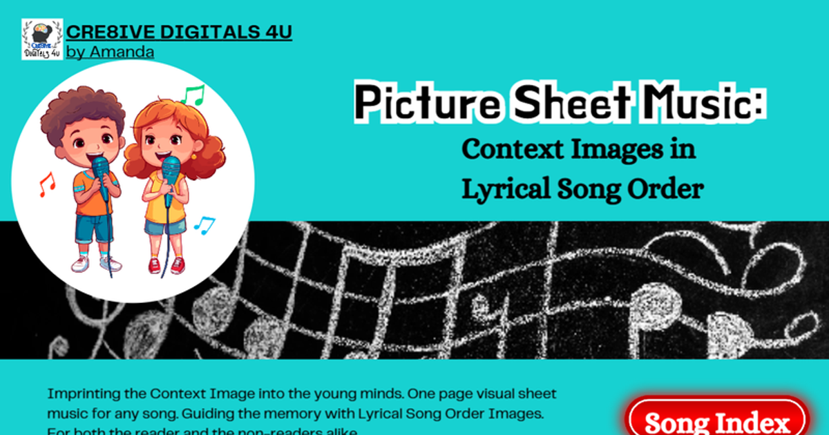 Picture Sheet Music